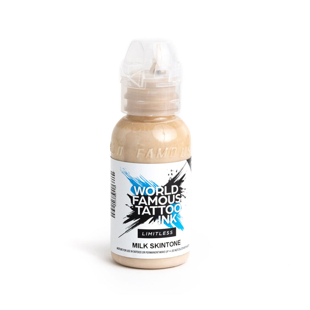 World Famous Limitless Tattoo Ink - Milk Skintone - 30 ml - Art by ...